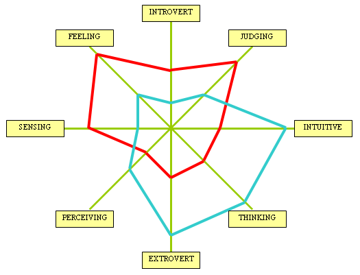 Leadership. Style spider - choices.
